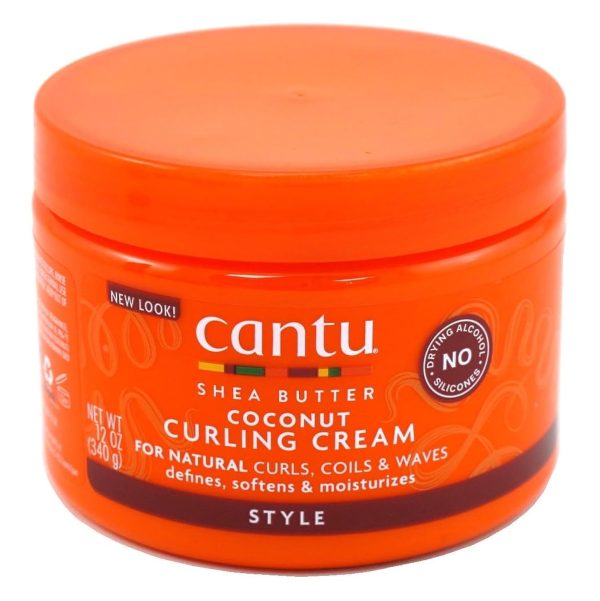 Cantu Coconut Curling Cream 12oz Jar » Paige Barber Supply