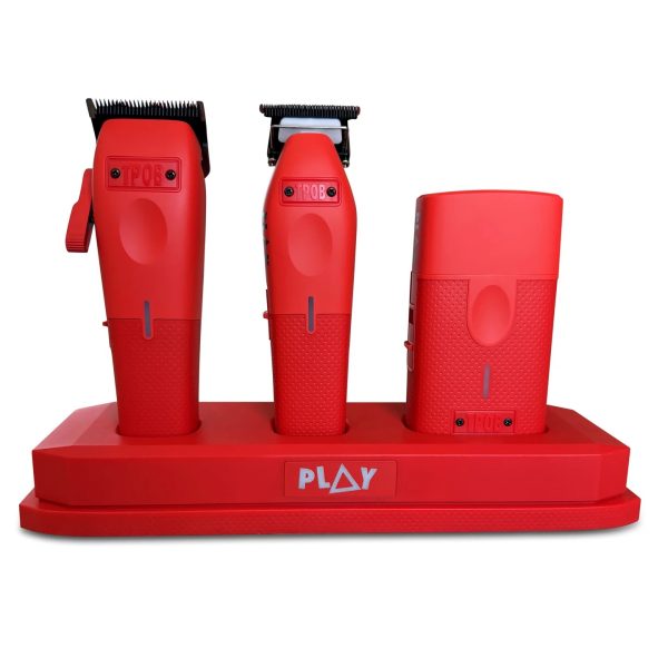 TPOB PLAY MINI RED 3 BUNDLE WITH STAND » Paige Barber Supply